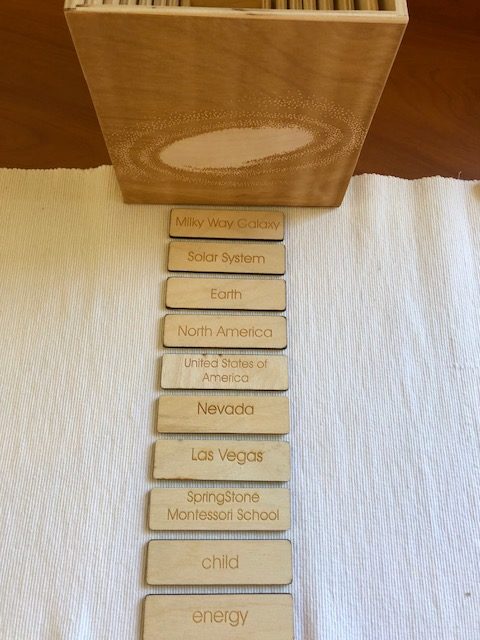 Introduction to the Cosmic Nesting Boxes | SpringStone Montessori Preschool