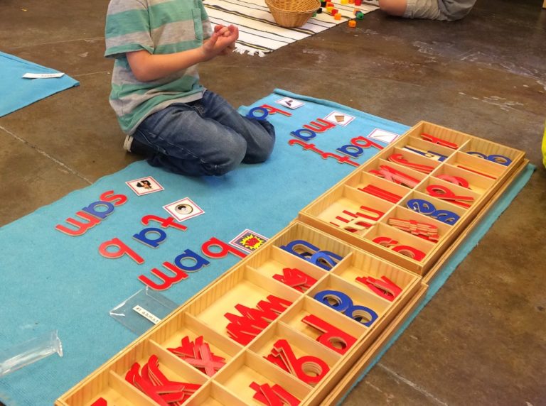 The Movable Alphabet - An important Montessori Language Material ...