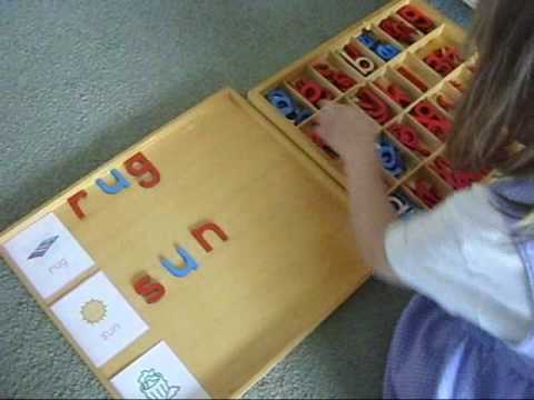 The Movable Alphabet - An important Montessori Language Material ...